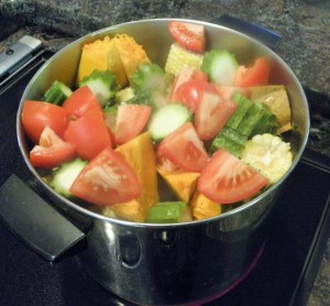 Kandamool- my root vegetable stew inspired by the global Rishis:)