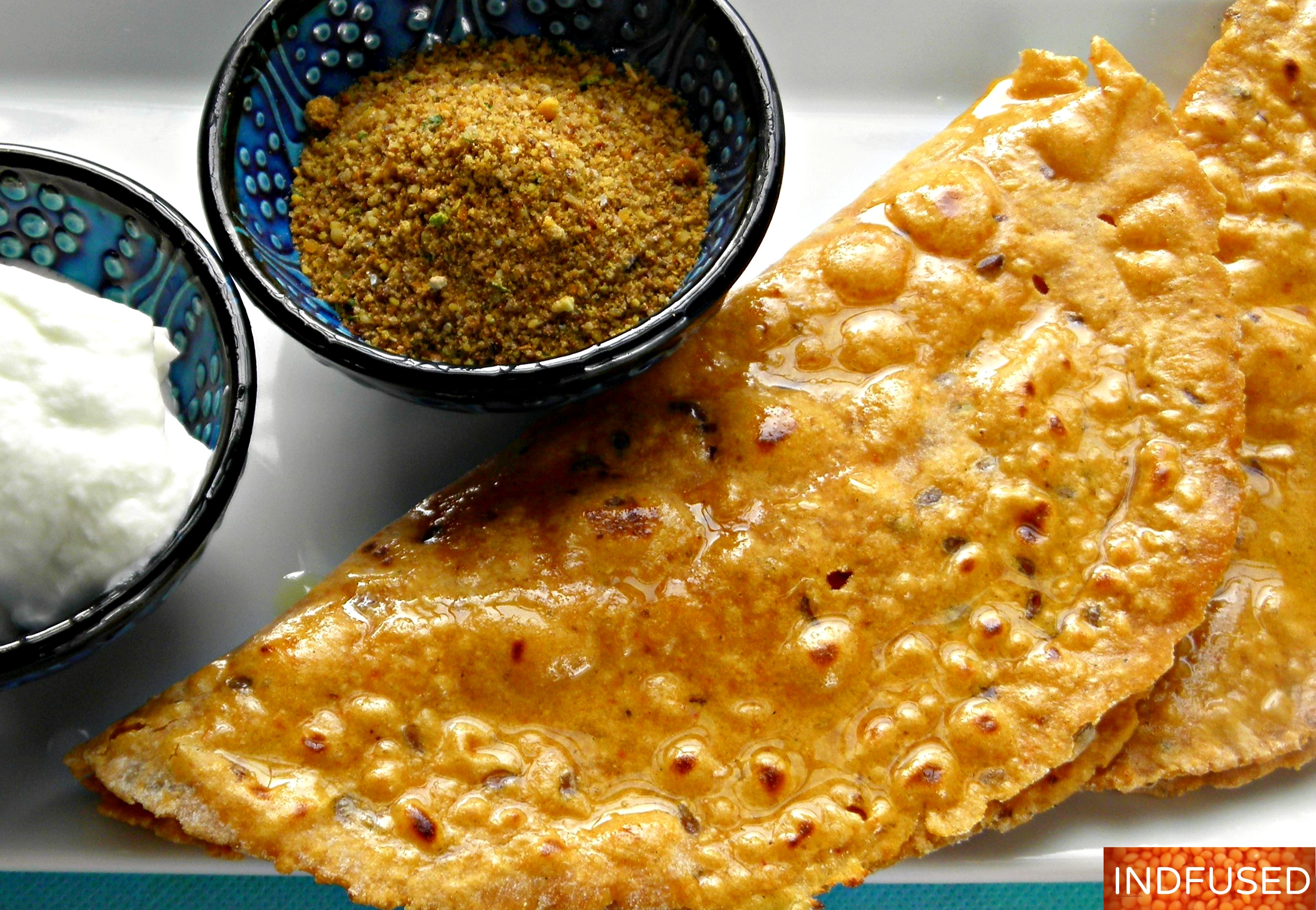 Tangy Tomato Multigrain Roti/ Wrap