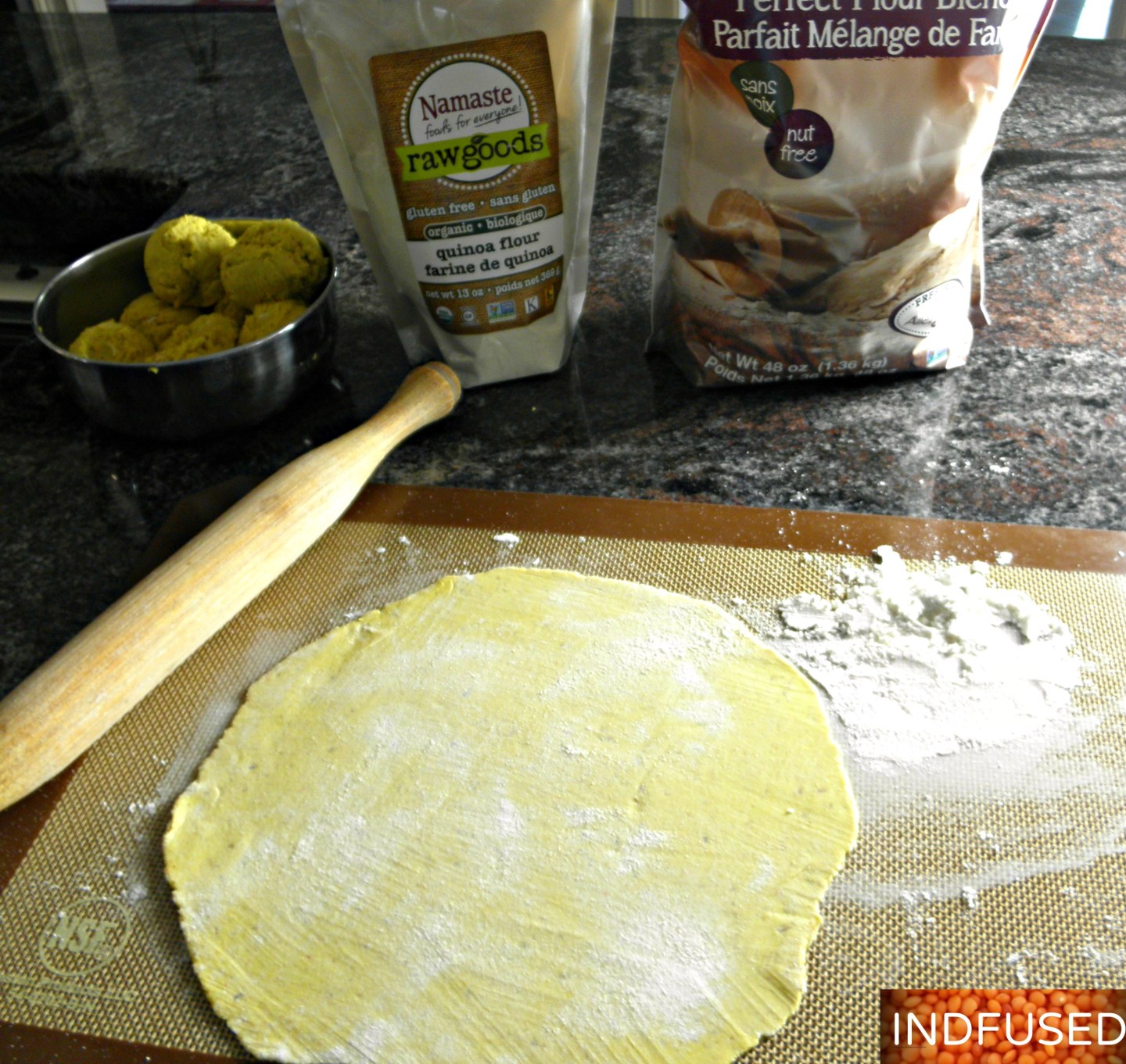 Turmeric and Cumin Roti Wraps and a Giveaway!