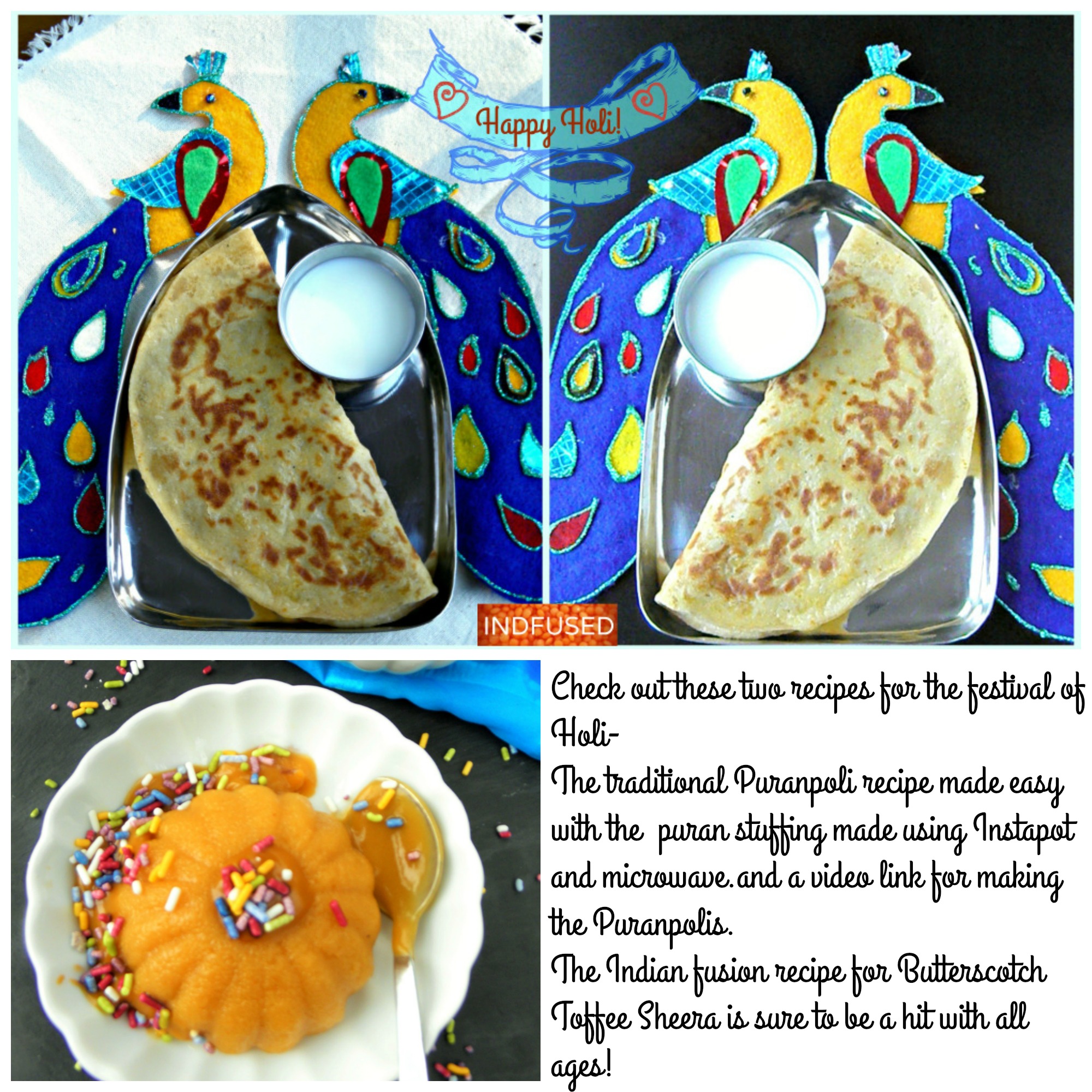 Traditional and Indian Fusion Sweets for Holi